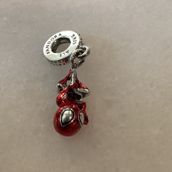Pandora | Jewelry | Pandora Marvel Hanging Spiderman Dangle Charm Brand ...